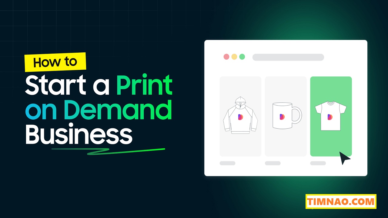 How to Start a Print-on-Demand Business with AI-Generated Designs in ...