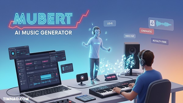 Mubert AI Music Generator – Powerful Tips, Use Cases & Pricing - TimNao.com